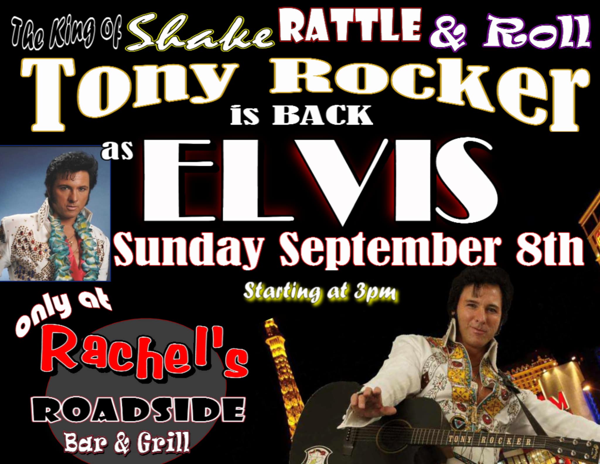 Tony Rocker - Schedule